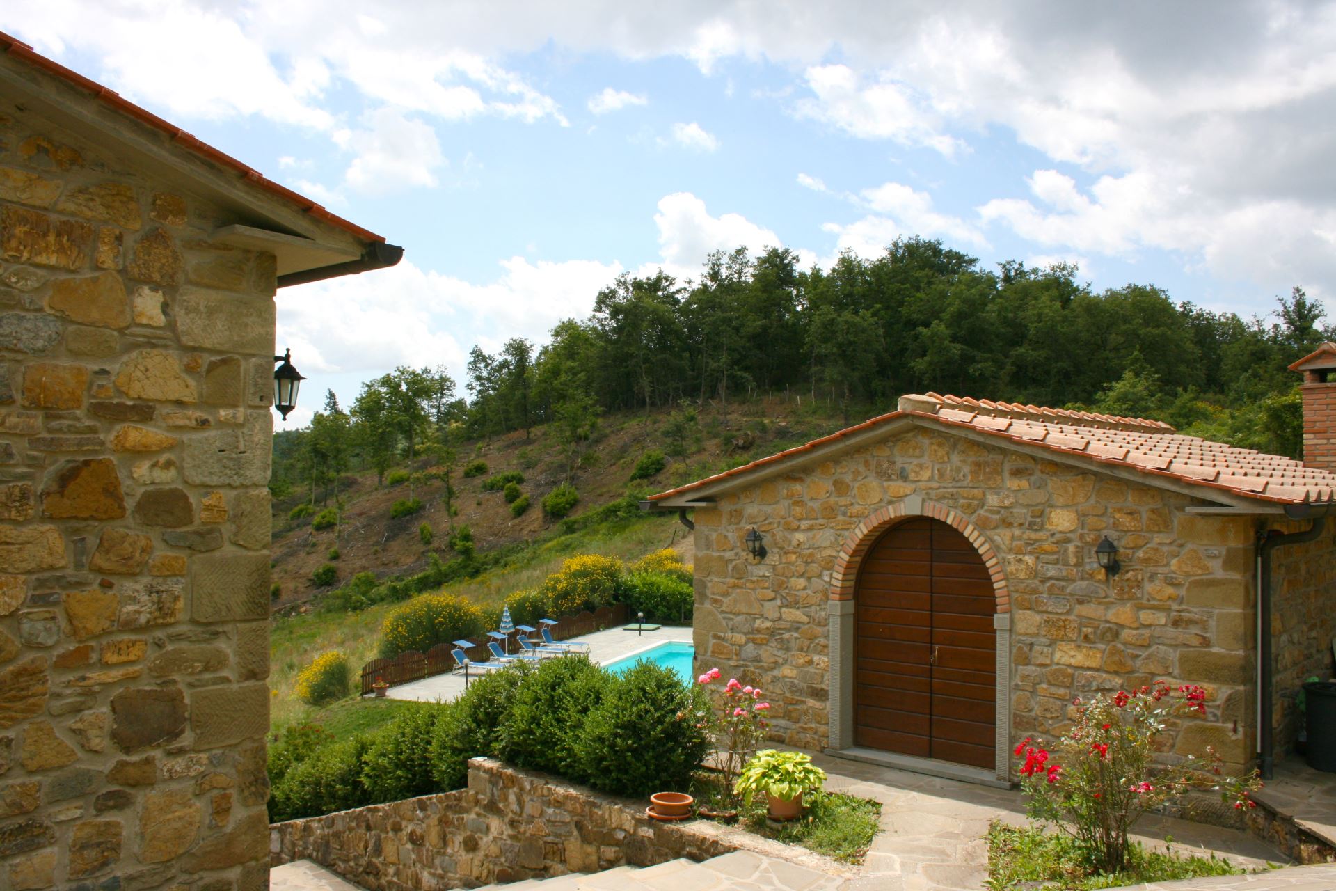 Il Basso villa con piscina, Talla, Toscana, Arezzo e Casentino, 8 posti ...